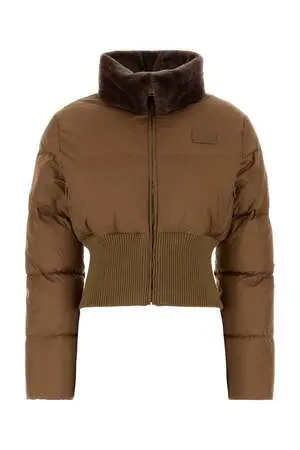 Fendi Padded Down Jacket - Brown