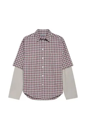 Balenciaga Checked Cotton Shirt