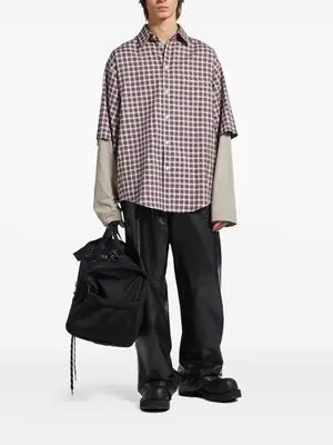 Balenciaga Checked Cotton Shirt