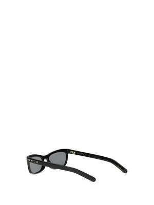 Valentino Garavani Rectangular Acetate Sunglasses With Crystal Embellishments