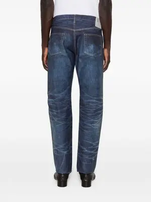 Junya Watanabe Cotton And Nylon Trousers With Contrast Stitching - Multicolor