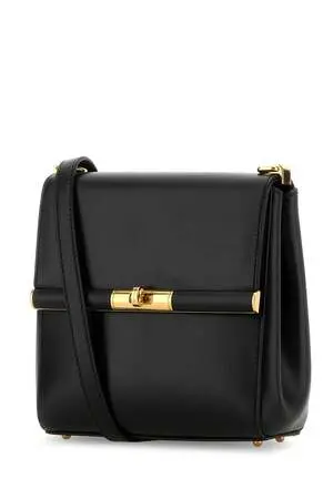 Dolce & Gabbana Leather Marlene Crossbody Bag - Black