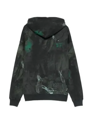 Off-White Dark Painting Skate Hoodie - Multicolor
