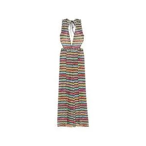 Missoni Zigzag-knit Jumpsuit - Red