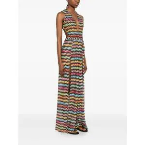 Missoni Zigzag-knit Jumpsuit