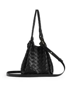 Bottega Veneta Intrecciato Lambskin Shoulder Bag