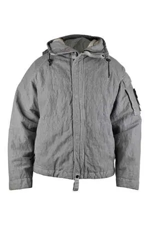 Stone Island Textured Hooded Jacket