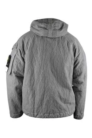 Stone Island Textured Hooded Jacket
