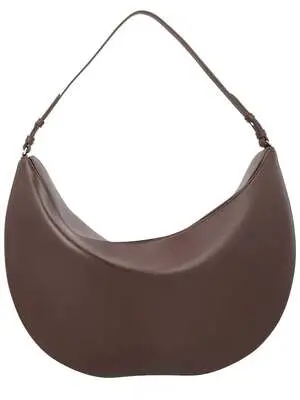 Jacquemus Ovalo Large Hobo Bag - Brown