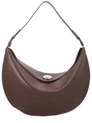 Jacquemus Ovalo Large Hobo Bag - Brown