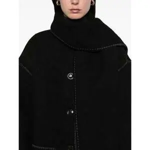 TOTEME Single-breasted Coat With Fringe Detailing