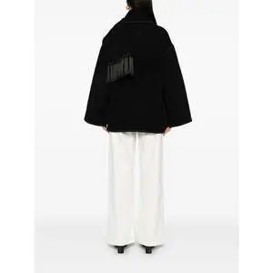 TOTEME Single-breasted Coat With Fringe Detailing