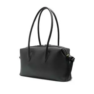Yuzefi Leather Top Handle Bag - Black