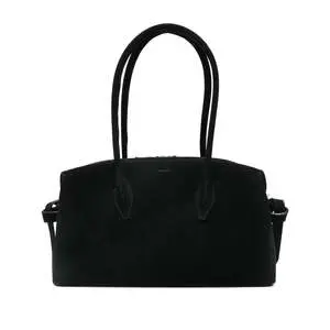 Yuzefi Suede Tote Bag - Black