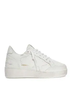GOLDEN GOOSE Ball Star Sneakers With Star Detail - White