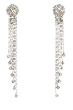 ALESSANDRA RICH Alessandra Rich Embellished Crystal Chandelier Earrings