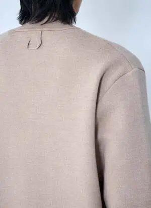 Jacquemus Le Cardigan Doppio Fine Knit V-neck Cardigan - Cream