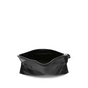 Alexander McQueen Calf Leather Clutch - Black