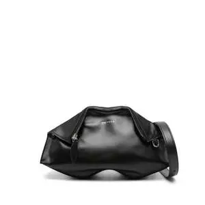 Alexander McQueen Calf Leather Clutch - Black