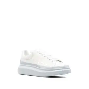 Alexander McQueen Low-top Trainers With Lacquer Finish - White
