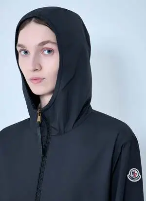 Moncler Hooded Lightweight Jacket - Black
