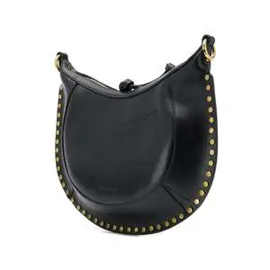 Isabel Marant Étoile Suede Shoulder Bag With Gold-tone Hardware