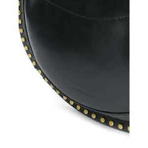 Isabel Marant Étoile Suede Shoulder Bag With Gold-tone Hardware