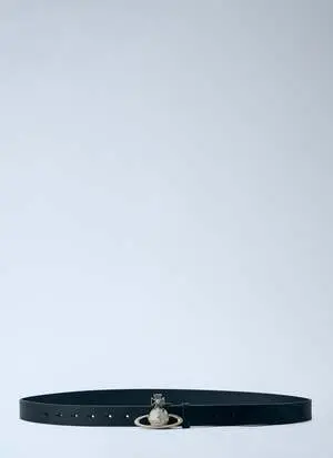 VIVIENNE WESTWOOD Orb Buckle Leather Belt