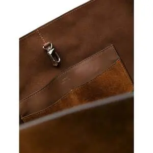TOTEME Suede Tote Bag - Brown