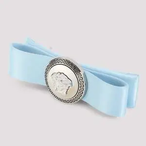 Versace Medusa Embellished Hair Clip