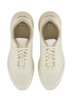 BOSS Titanis Leather Lace-up Sneakers