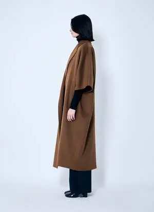 Max Mara Draped Cape Coat