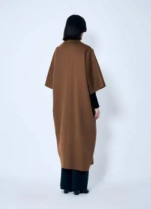 Max Mara Draped Cape Coat