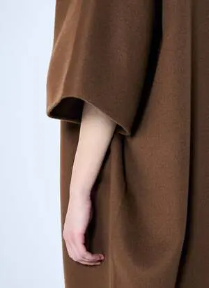 Max Mara Draped Cape Coat