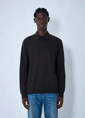 MAISON MARGIELA Wool Polo Shirt