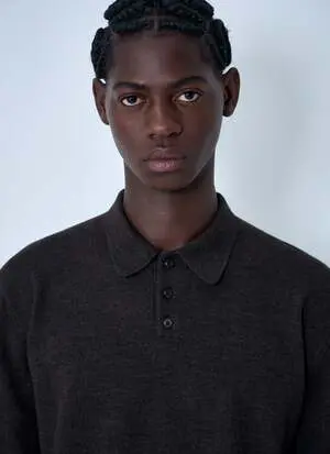 MAISON MARGIELA Wool Polo Shirt