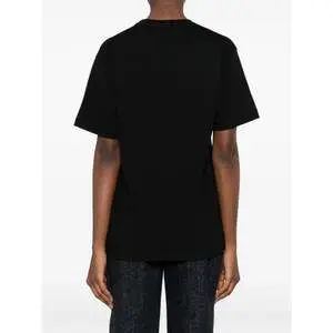 Gucci Cotton Crewneck T-shirt With Horsebit Embellishment