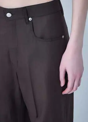 Rick Owens Tailored Geth Wool Trousers - Multicolor
