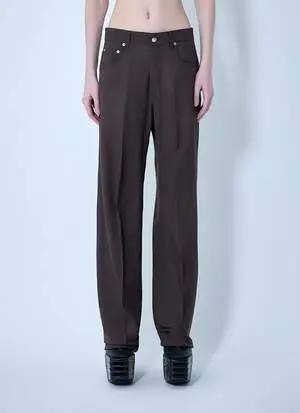 Rick Owens Tailored Geth Wool Trousers - Multicolor