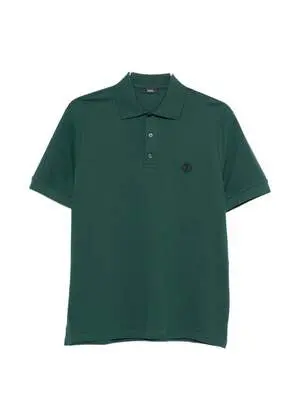 Herno Logo Cotton Polo Shirt - Multicolor