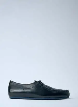 JIL SANDER Leather Moccasins With Stitched Detailing