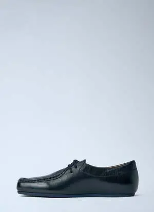 JIL SANDER Leather Moccasins With Stitched Detailing
