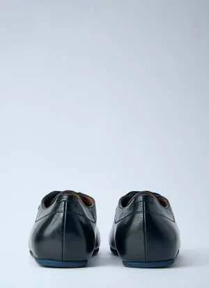 JIL SANDER Leather Moccasins With Stitched Detailing