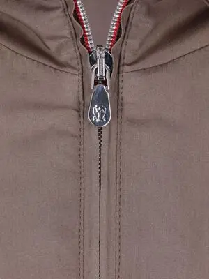 Brunello Cucinelli Silk Blouson Jacket - Multicolor