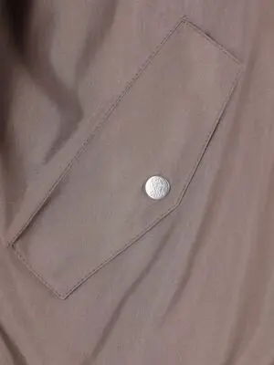 Brunello Cucinelli Silk Blouson Jacket - Multicolor