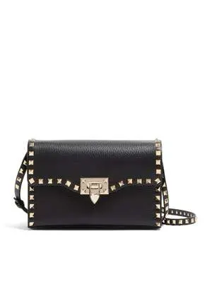 Valentino Garavani Rockstud Small Crossbody Bag - Black