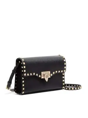 Valentino Garavani Rockstud Small Crossbody Bag - Black