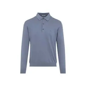 Etro Knitted Polo - Blue