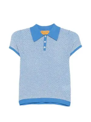 Guest In Residence Pique Cashmere Polo Shirt - Multicolor