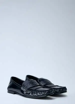 Marni Leather Penny Loafers